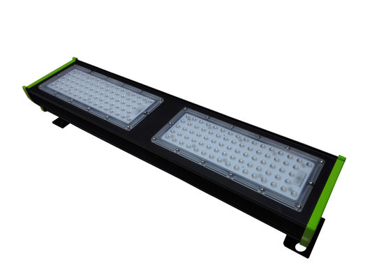 50W IP65 Waterproof IK10 Industrial Fixture Warehouse Sensor ZigBee LED Linear High Bay Light