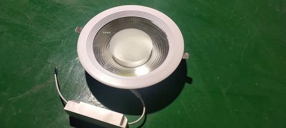 Cheap price glass lights recessed 8 inch 18w 30W COB led downlight